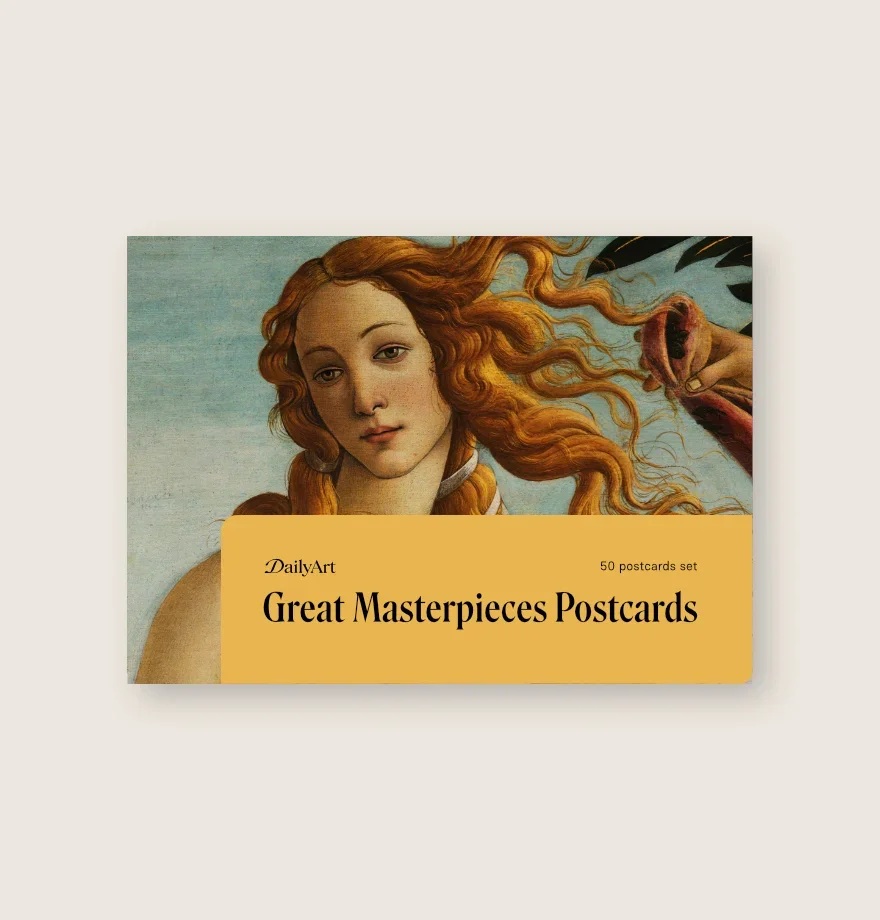 Masterpieces 50 Postcards Set – DailyArt Shop