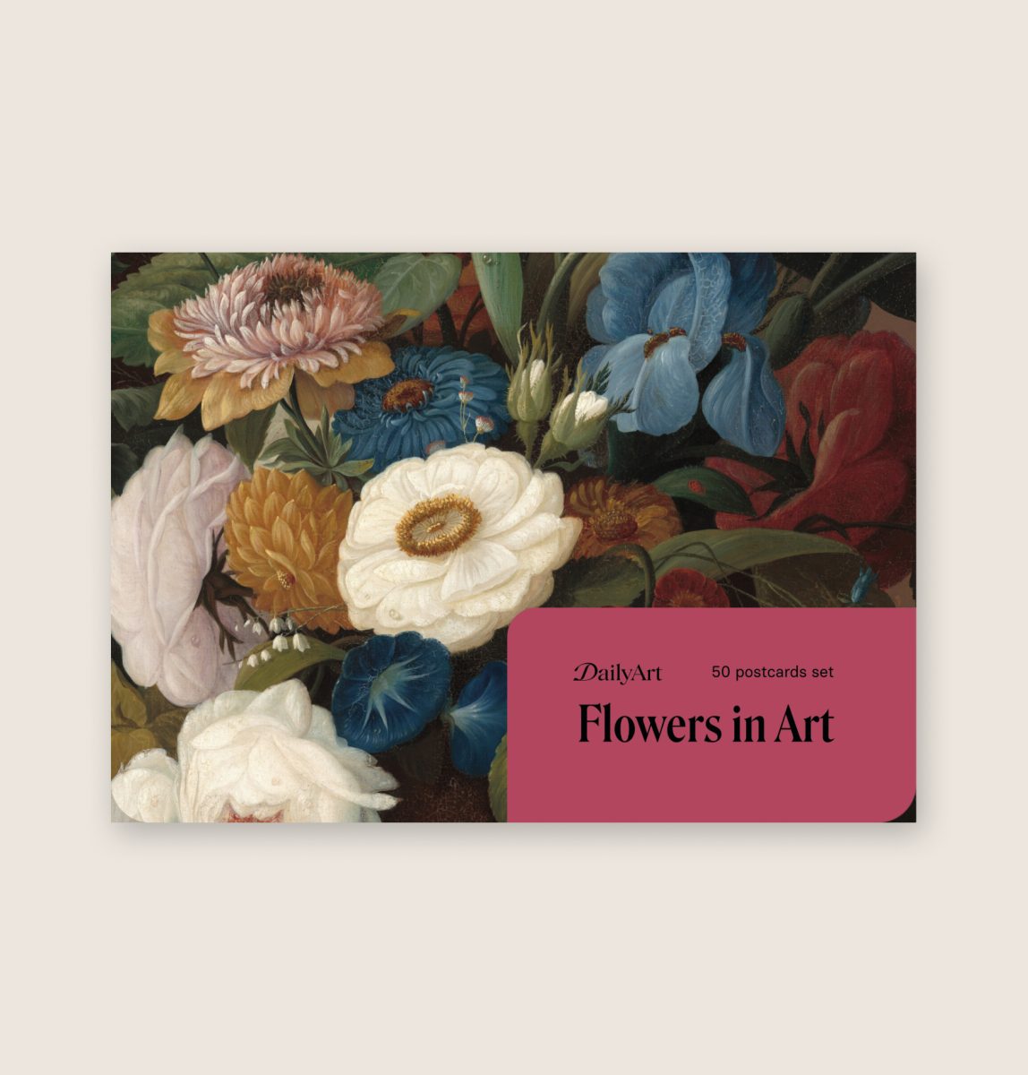 Flowers in Art 50 Postcards Set – DailyArt Shop